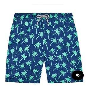 Tom&Teddy | Shorts | Nwt Tom Teddy Swim Truncks Palm | Poshmark